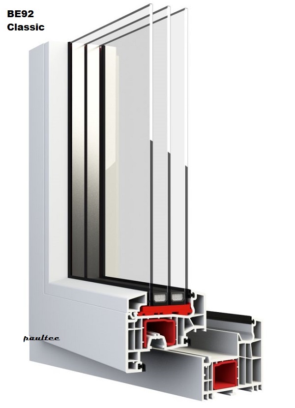 Salamander Brügmann bluEvolution BE 92 Kunststofffenster — germandoors